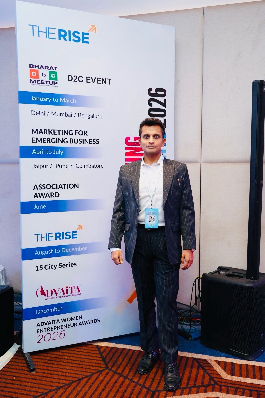Empowering MSMEs & D2C Founders: Mohit Bansal Speaks at The Rise 2025 ...